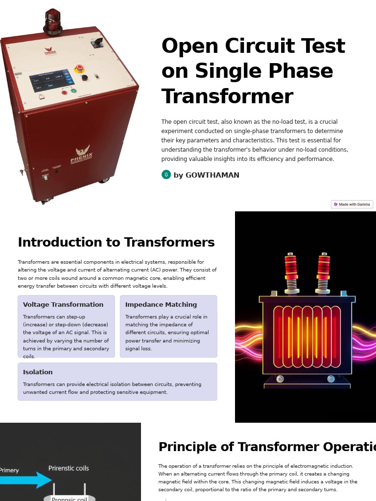 Construction-of-Single-Phase-Transformer | PDF | Transformer | Inductor