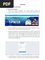 Tutorial Pengajuan SIP SIPINTER (1) | PDF