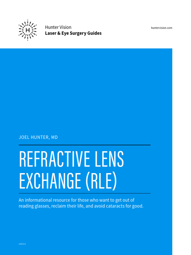 Understanding Refractive Lens Exchange | PDF | Ophthalmology | Optics