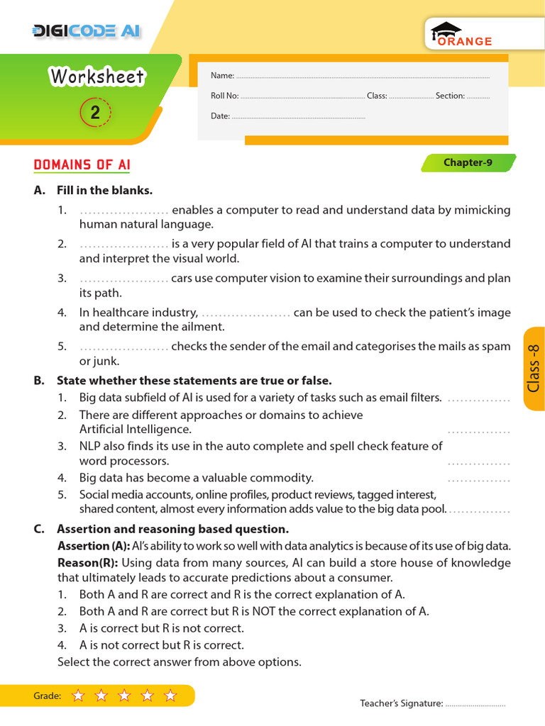 Ch9 Domains of AI W2-1 | PDF | Artificial Intelligence | Intelligence (AI) & Semantics