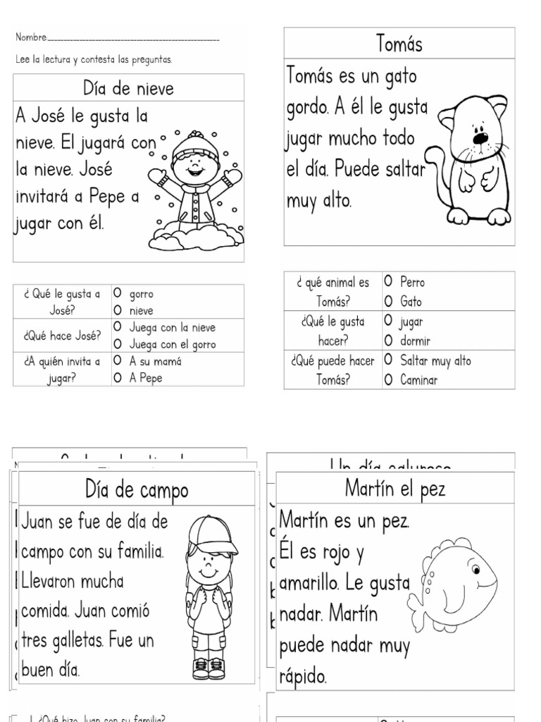 Lecturas Primero | PDF