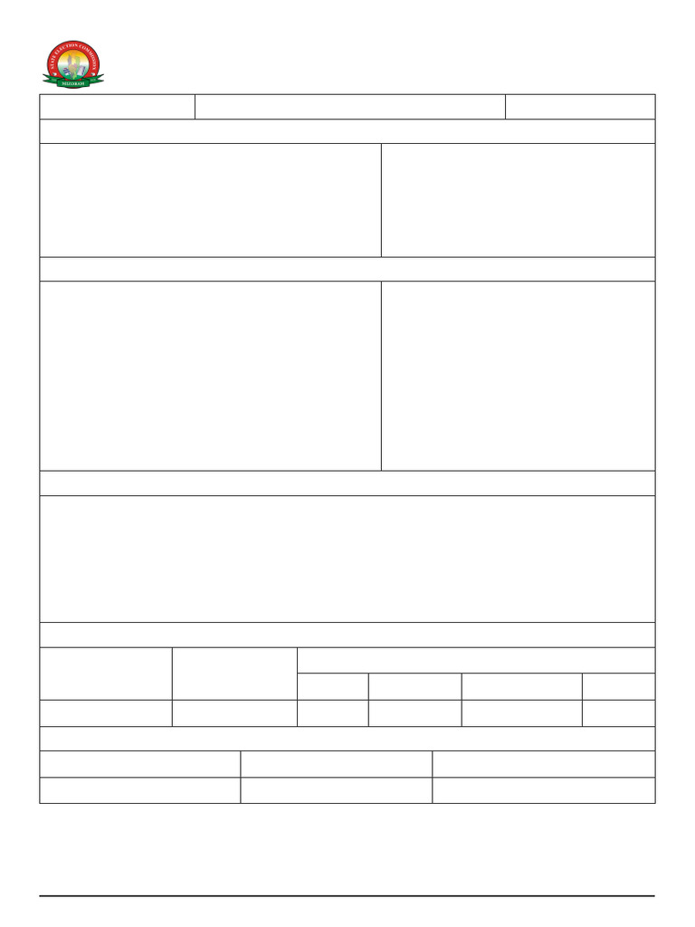 Rangvamual 2020 Electoral Roll | PDF