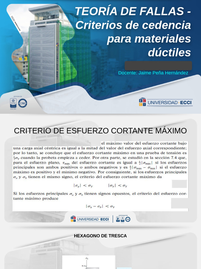 Teoría de Falla Estática | PDF