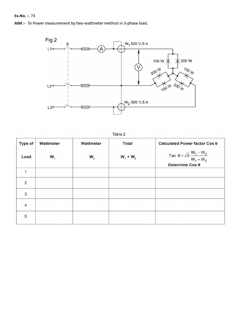 Experiment No.73 (Jr) | PDF