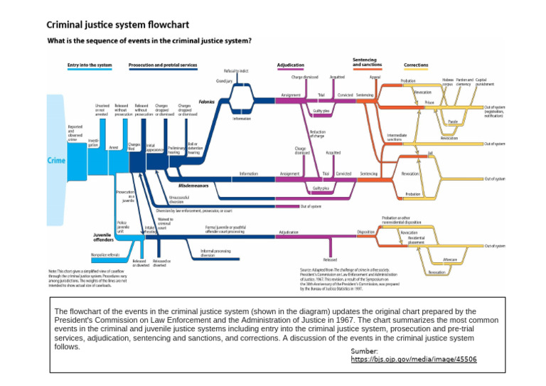 Criminal justice system flowchart II | PDF