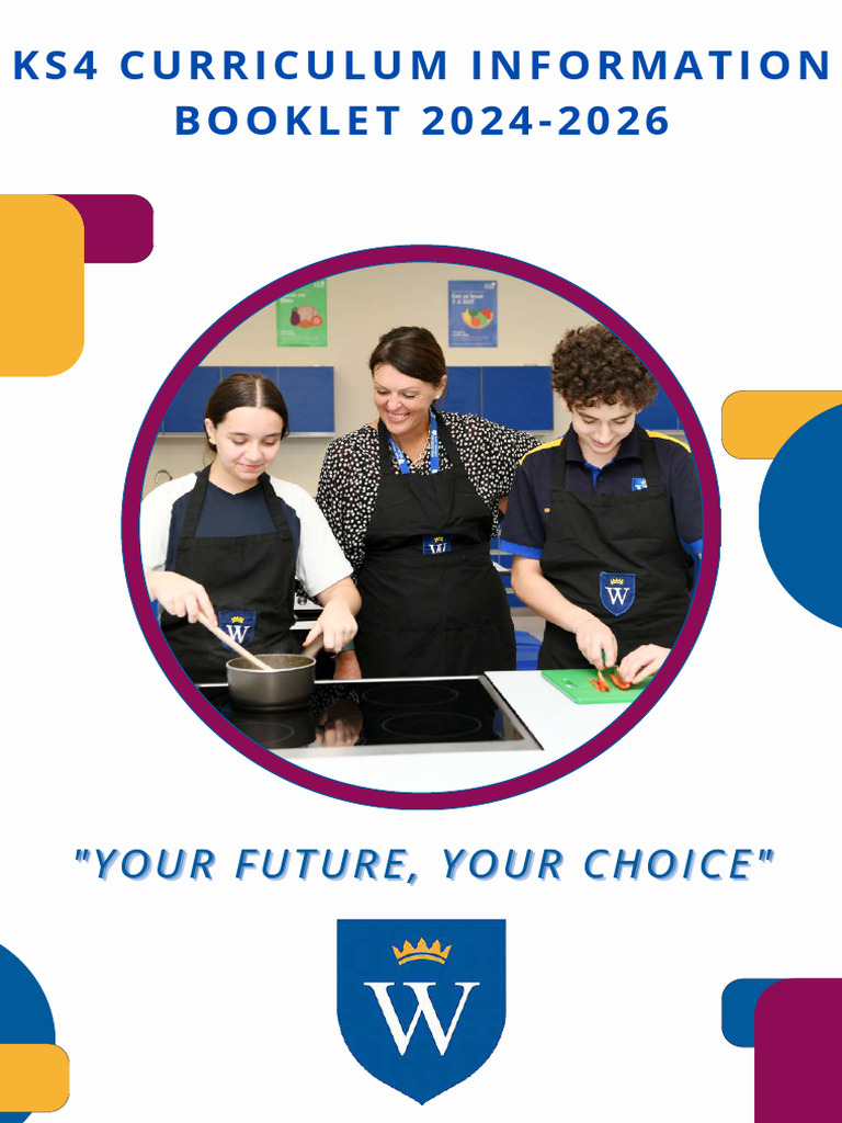 Key Stage 4 Curriculum Information Booklet - 2024-26 - Compressed | PDF