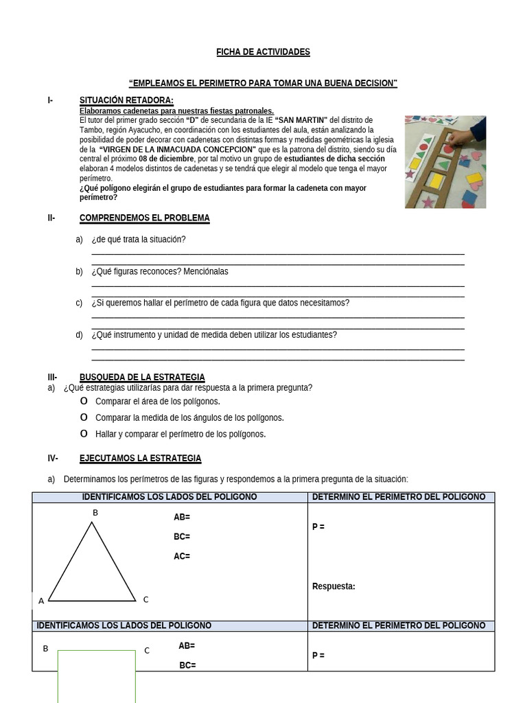 FICHA DE ACTIVIDADES Gallo | PDF | Evaluación | Polígono