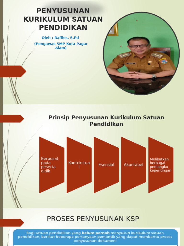 PENYUSUNAN KURIKULUM SATUAN PENDIDIKAN | PDF