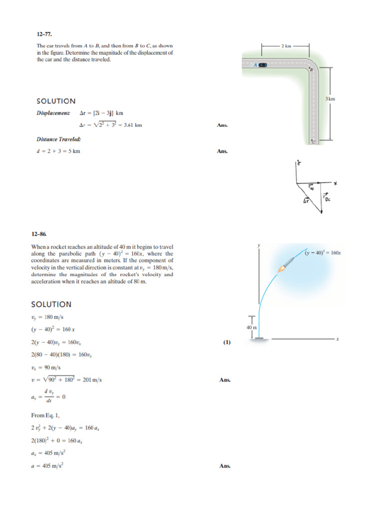 Curvilinear Motion Pdf