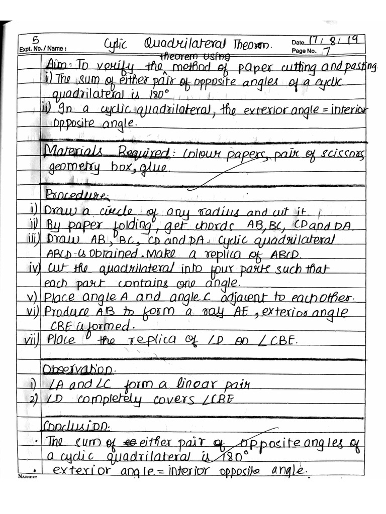 Maths Lab Activity - 5 | PDF Maths Lab Activity - 5 | PDF