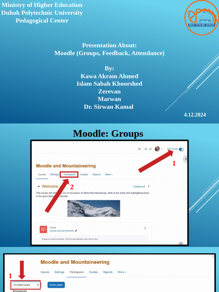 Moodle Presentation | PDF | Cognitive Science | Learning
