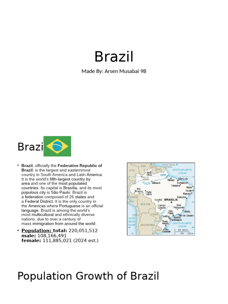 Brazil (Case Study) | PDF | Brazil | Rio De Janeiro
