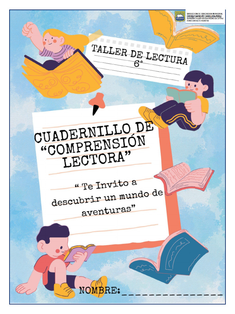 6° CUADERNILLO COMPRENSION LECTORA | PDF