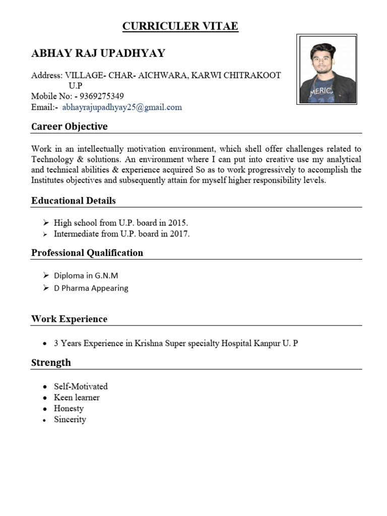 Abhay Raj Upadhyay | PDF