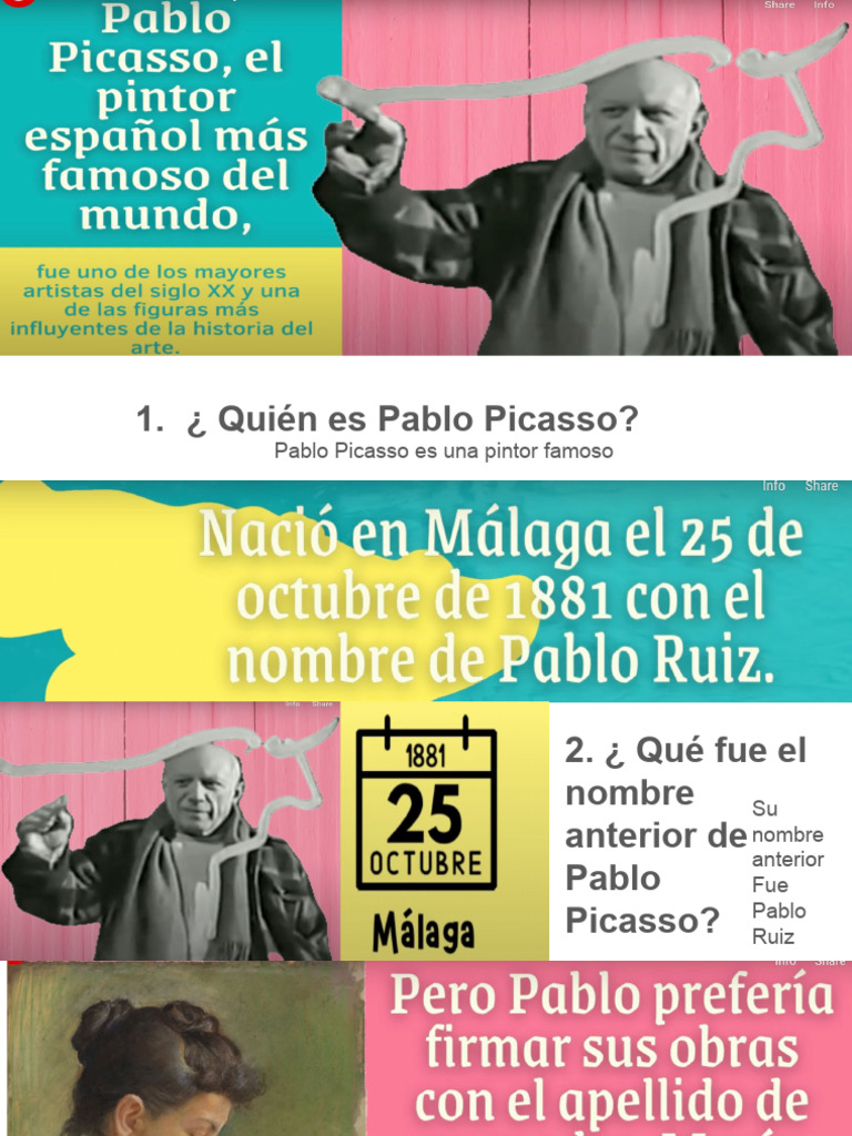 Copy of Pablo Picasso (1) | PDF