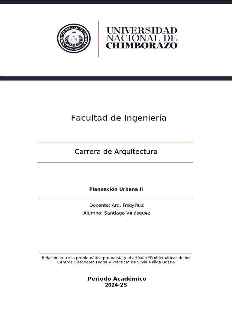 Relación Entre La Problemática Propuesta y El Artículo "Problemáticas ...
