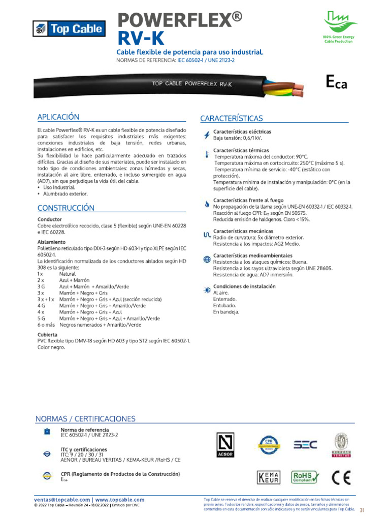 Powerflex RV-K (As) | PDF