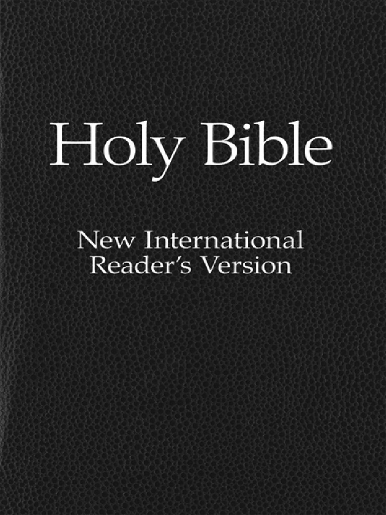 Holy Bible, New International Reader’s Version (International Bible ...