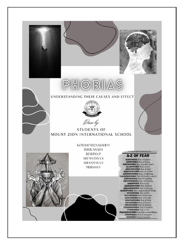 ENGLISH PROJECT | PDF | Fear | Phobia