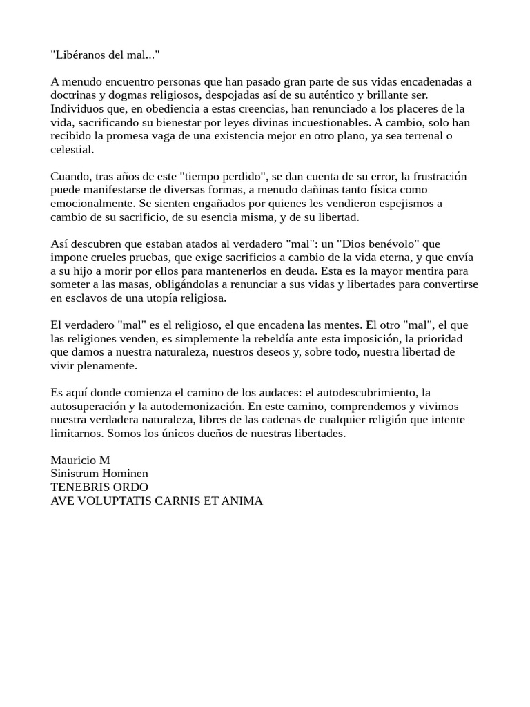 Libranos Del Mal | PDF