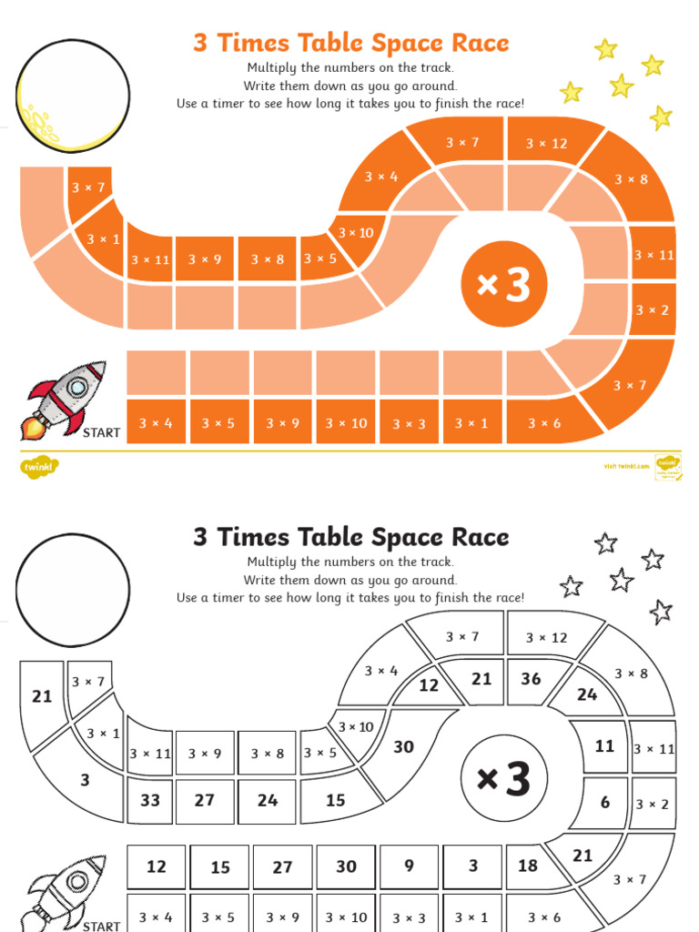 Space Race 3x | PDF