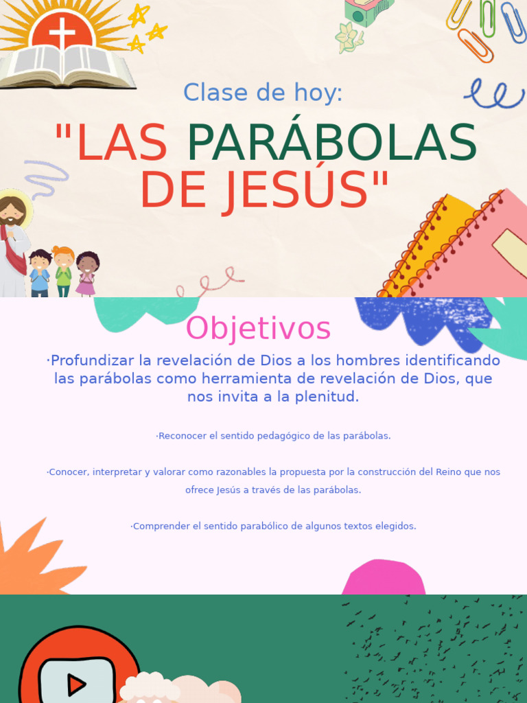 Parábolas de Jesús: Revelación y Enseñanza | PDF | Parábolas de Jesús ...