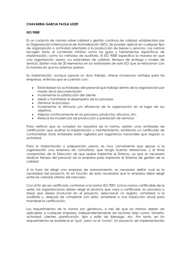 ISO 9000 Moprosoft | PDF | Iso 9000 | Science