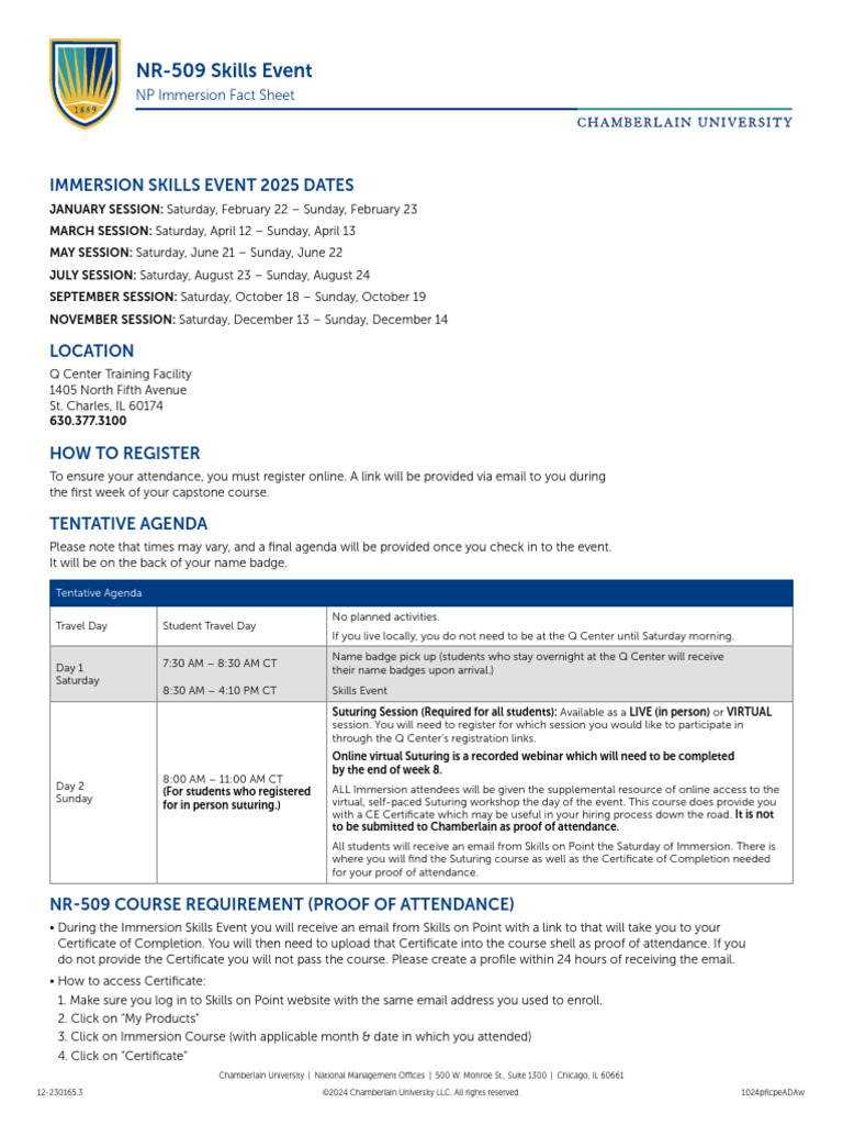 NP Immersion Fact Sheet | PDF