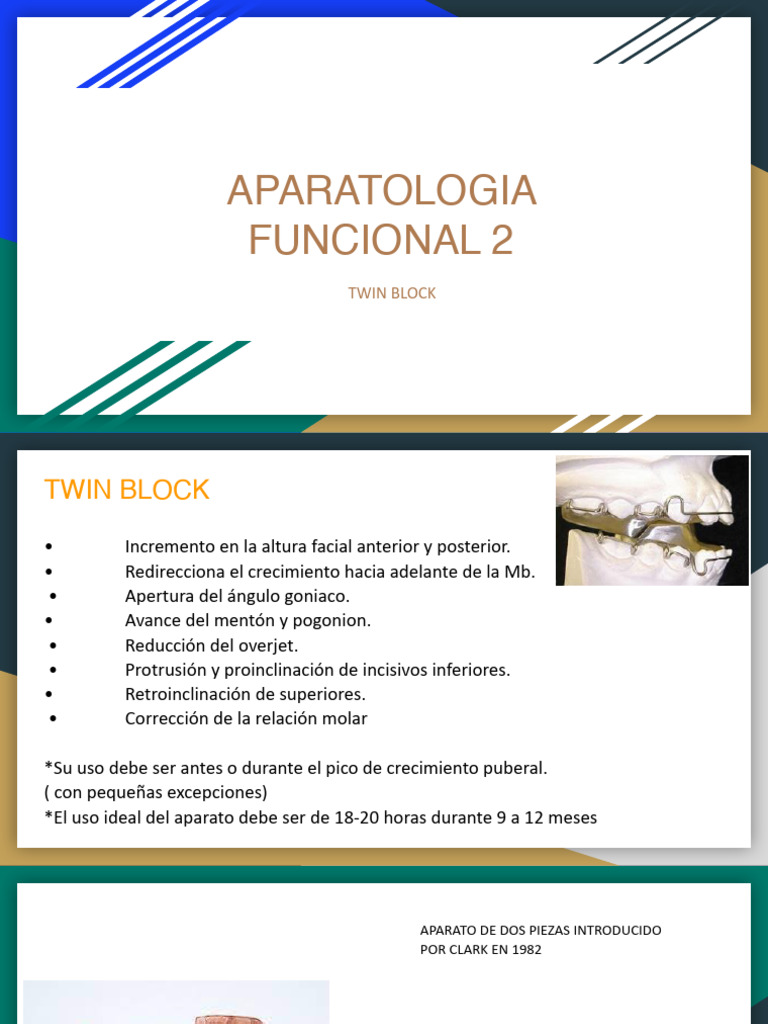 Twin Block PDF | PDF | Boca | Diente