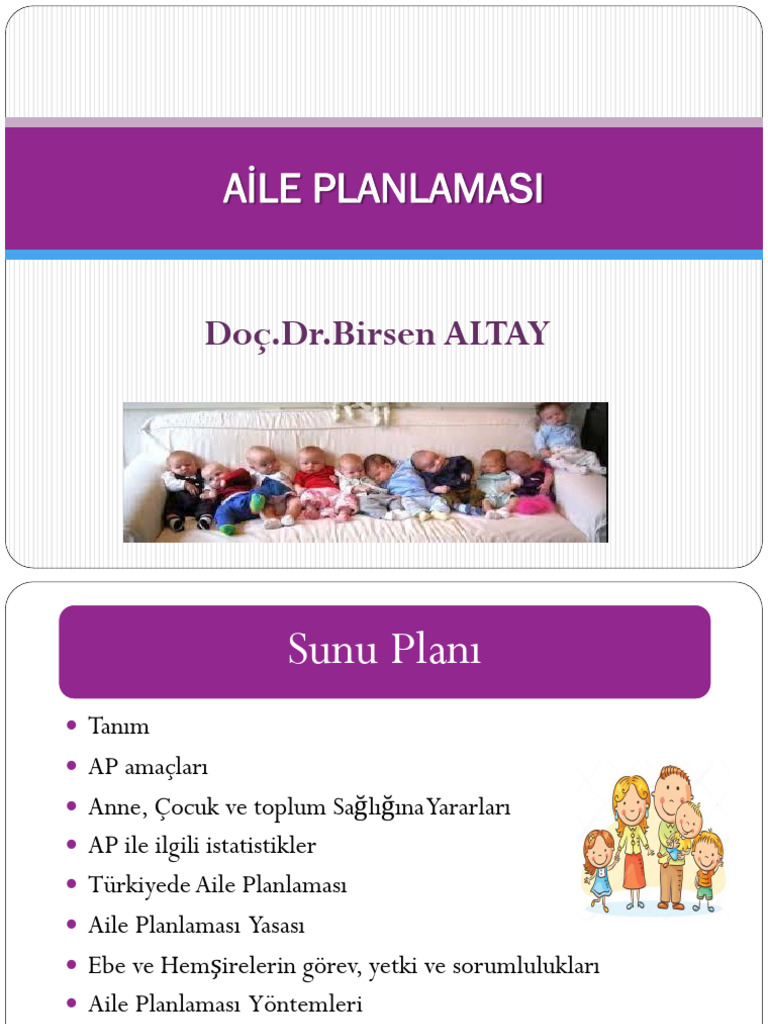8. 2020 güz AVYS Aile Planlaması | PDF