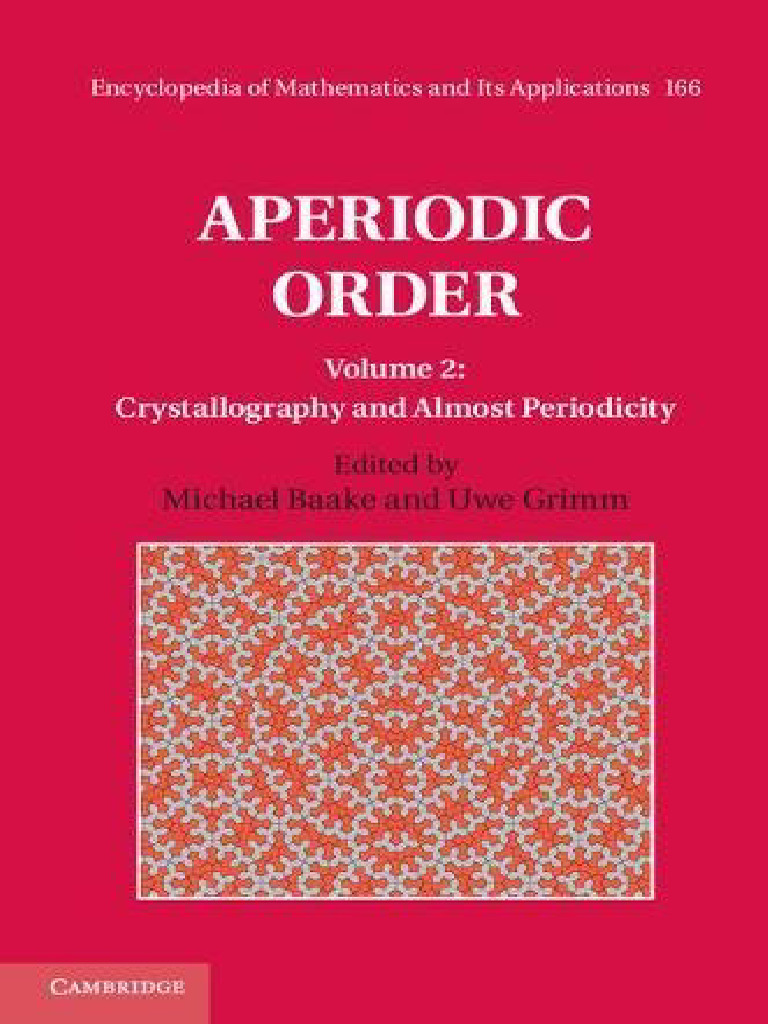 Aperiodic Order - Crystallography and Almost Periodicity. 2 | PDF ...