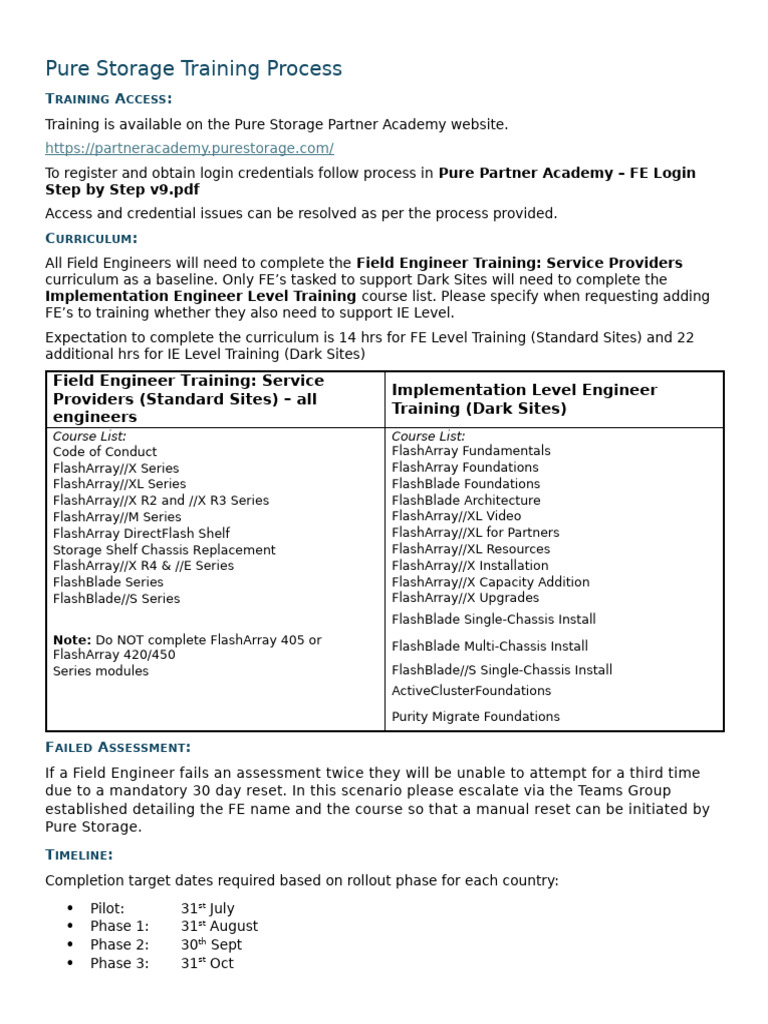 Pure Storage Training Guide Plus Dark | PDF | Computing