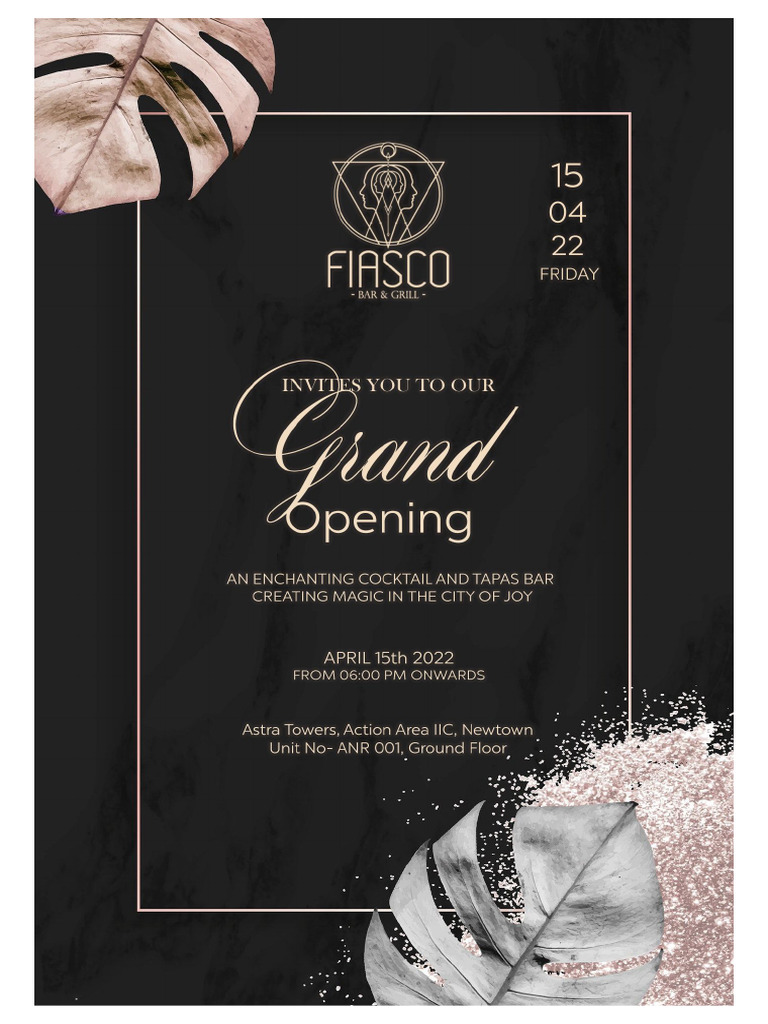 Invitation Card - 15.04.2022 | PDF