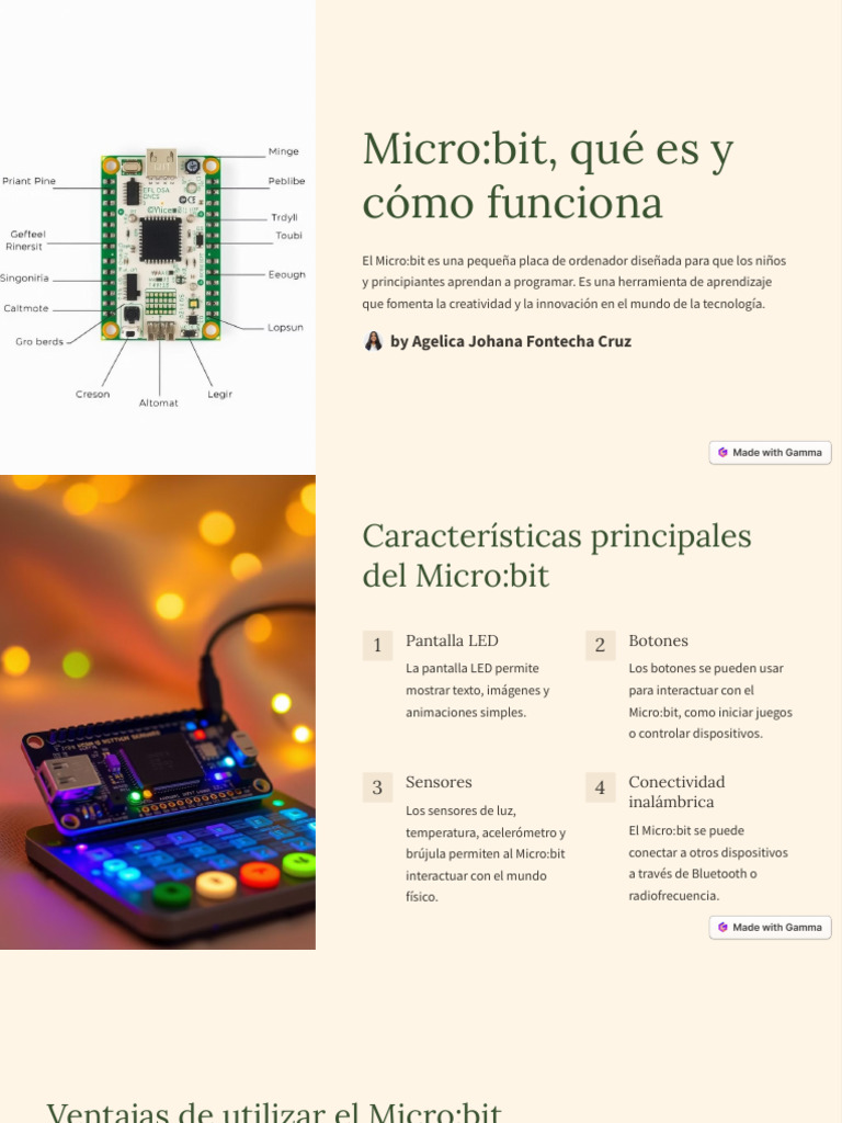 Microbit-que-es-y-como-funciona | PDF | Ciencias de la Computación ...