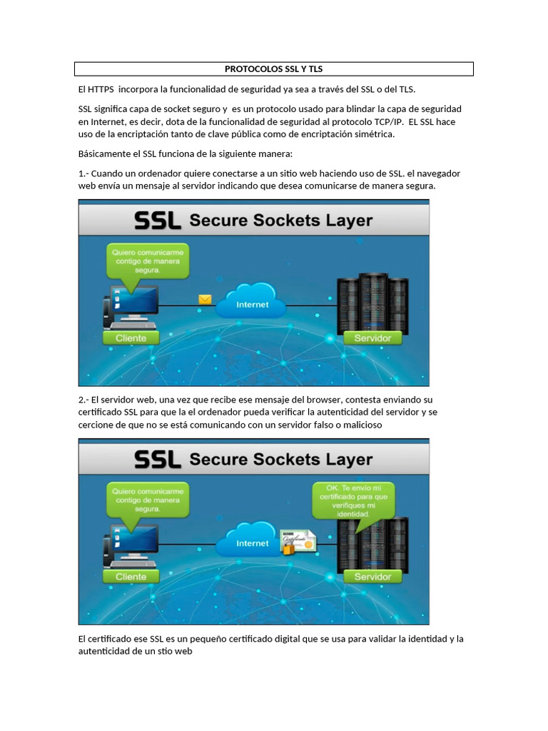 PROTOCOLO SSL | PDF