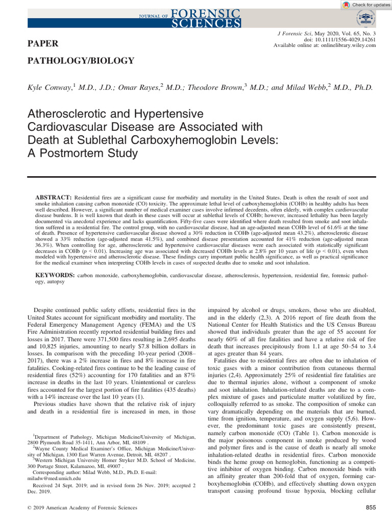 Atherosclerotic and Hypertensive Cardiovascular Disease Are Associated ...