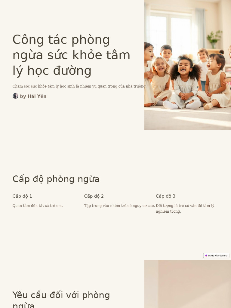 Cong Tac Phong Ngua Suc Khoe Tam Ly Hoc Djuong | PDF