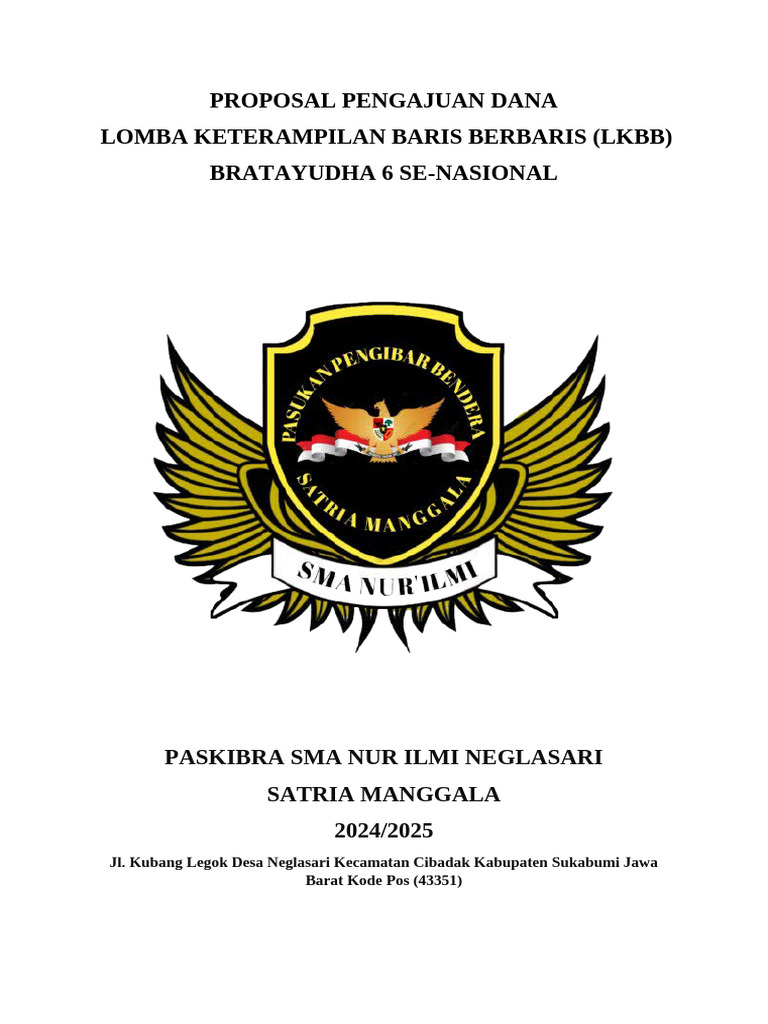 Proposal Pengajuan Dana | PDF