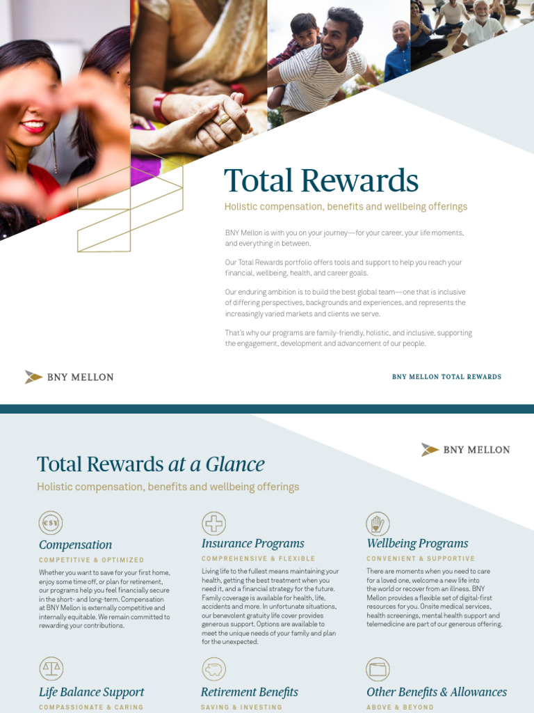 BNY Mellon Total Rewards Overview | PDF | Health Care | Social Programs