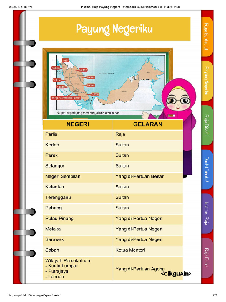 Institusi Raja Payung Negara - Membalik Buku Halaman 1-8 _ PubHTML5 | PDF