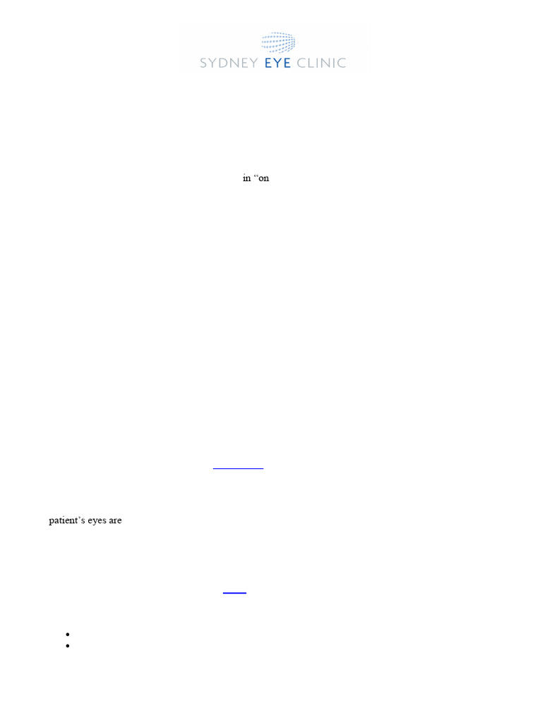 Sydney Eye Clinic Types-Of-Intraocular-Lenses | PDF | Human Eye ...