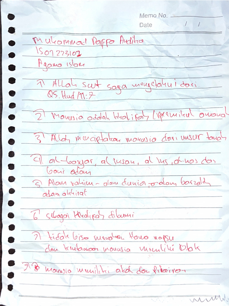 Muhammad Daffa Andika Agama Islam | PDF