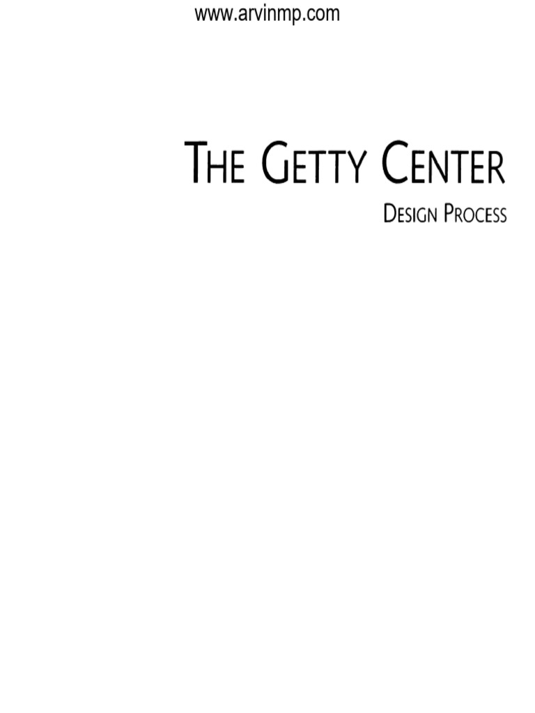 Gatty Center Water Marked | PDF