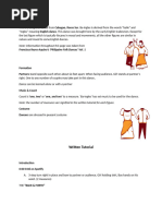 Paru-Parong Bukid Dance Steps Guide | PDF | Dances | Entertainment