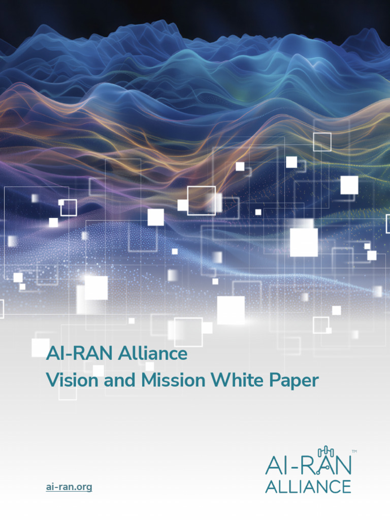AI-RAN Alliance Vision and Mission | PDF | Artificial Intelligence ...