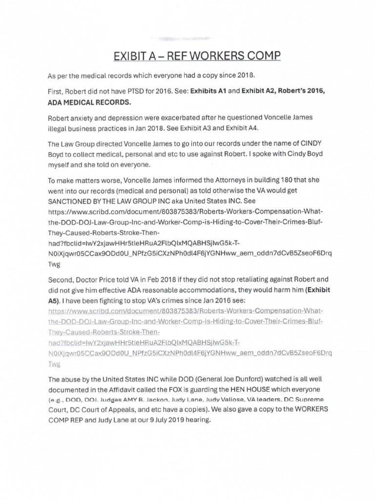 Proof WORKERS COMP AFTER 6 years is not looking at the facts to help ...