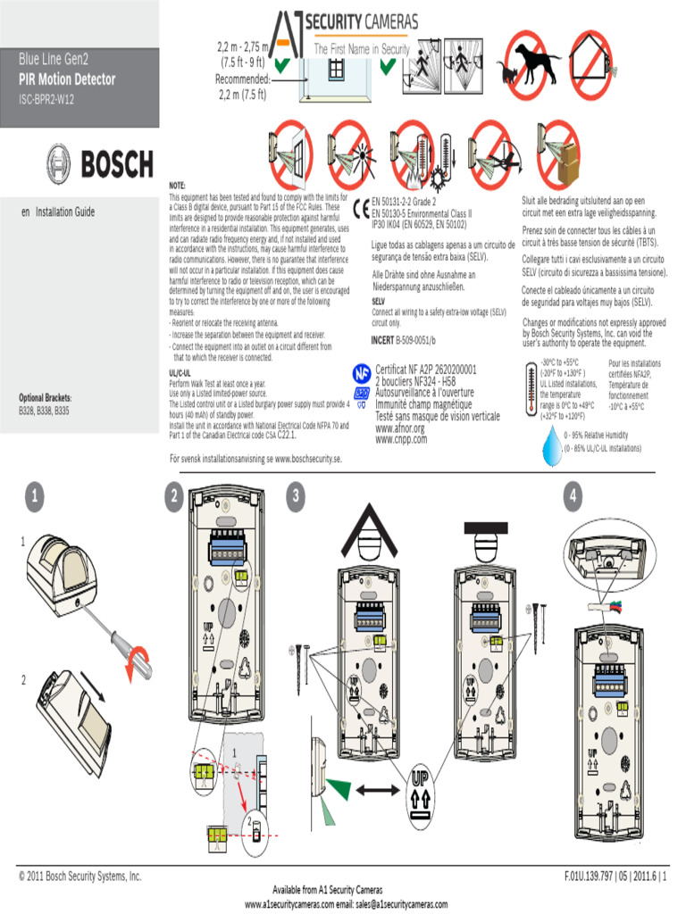 bosch-BlueLine Gen 2 W12 Installation Manual enUS 2603159435-A1 | PDF | Electromagnetic ...