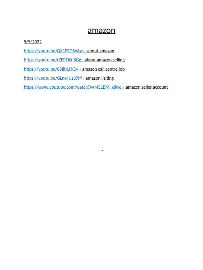Amazon | PDF