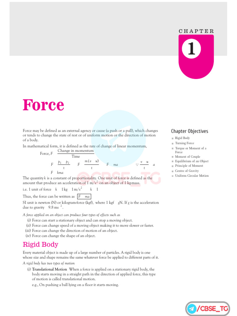 force x | PDF | Force | Torque