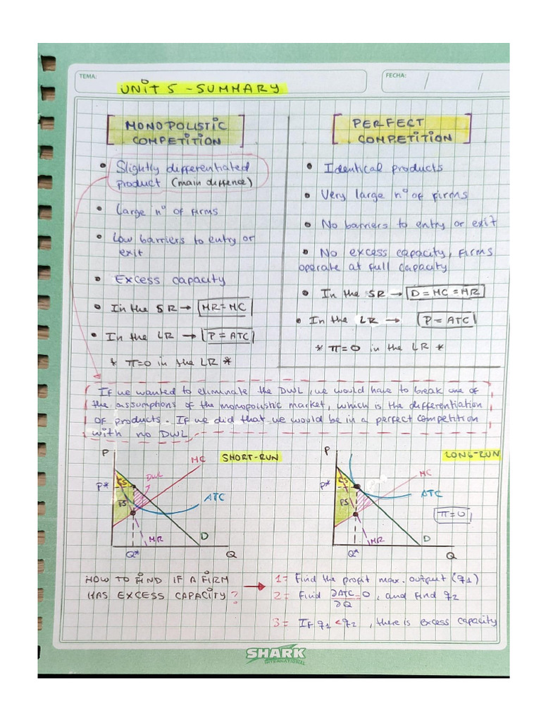 Micro - ARA - Unit 5 Resumen | PDF